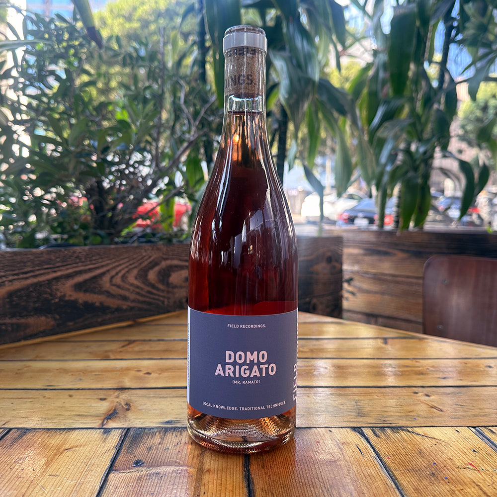 Field Recordings Domo Arigato 2023, 750 mL Orange Wine bottle (12% ABV ...