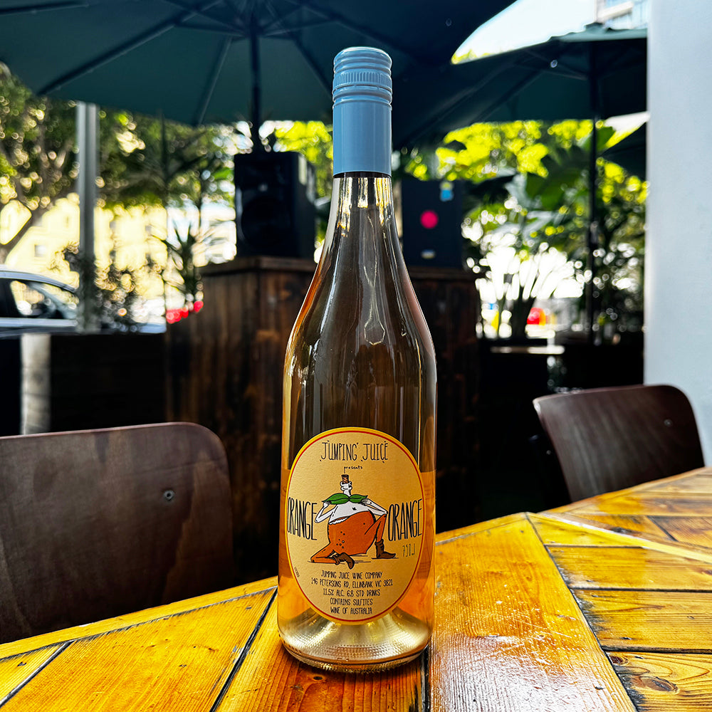 Jumping Juice Orange 2023, 750 mL Orange Wine Bottle (12.5% ABV) – Good ...
