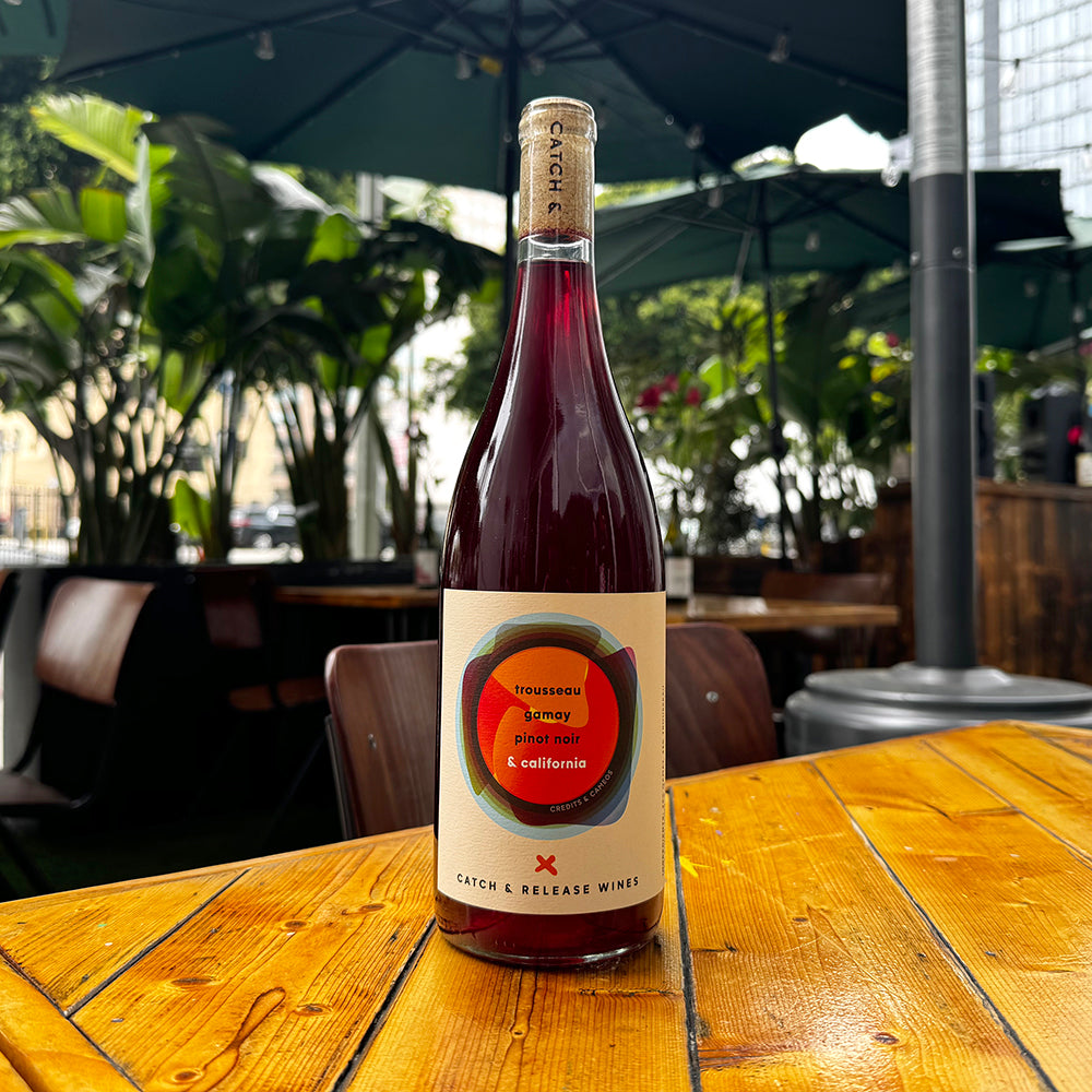 Catch & Release Credits & Cameos 2023, 750 mL Chillable Red Wine (12.1 ...