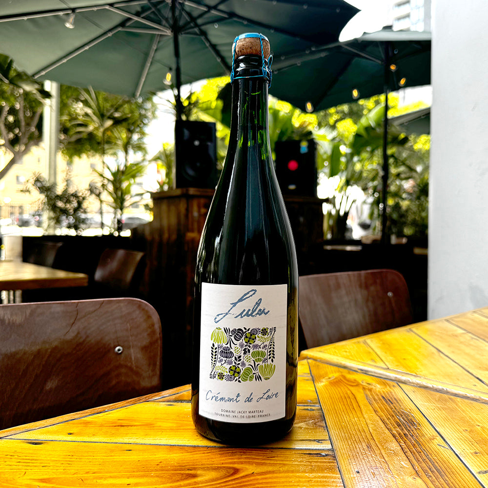Domaine Jacky Marteau Lulu Cremant de Loire, 750 mL Sparkling Wine Bot ...