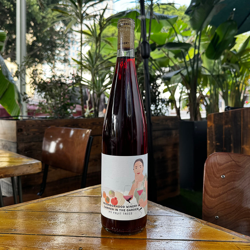 Neighborhood Winery My Fruit Trees, 750mL Chillable Red Wine Bottle (1 ...