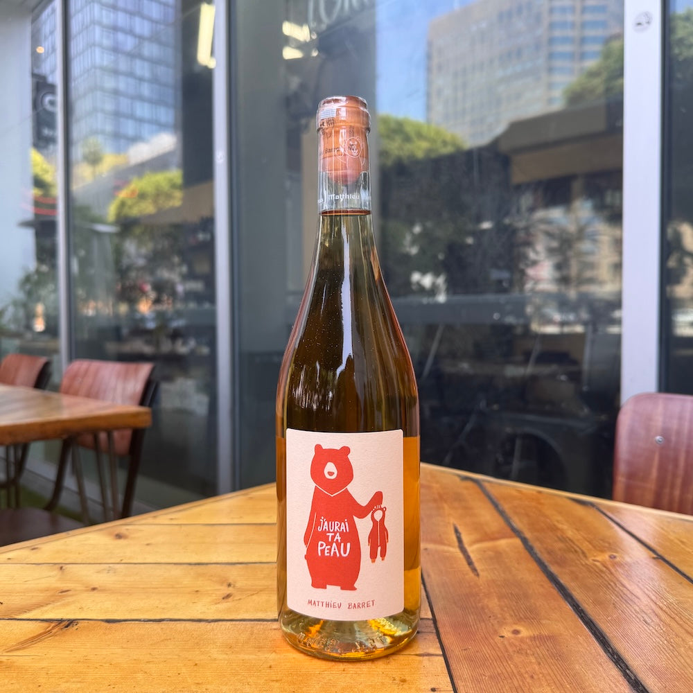 Matthieu Barret J'aurai Ta Peau 2024, 750mL Orange Wine Bottle (12.5% ...