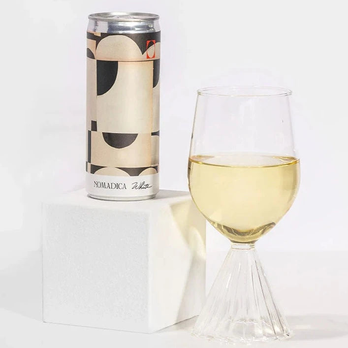 Nomadica White, 250 mL Canned White Wine (13% ABV) – Good Clean Fun